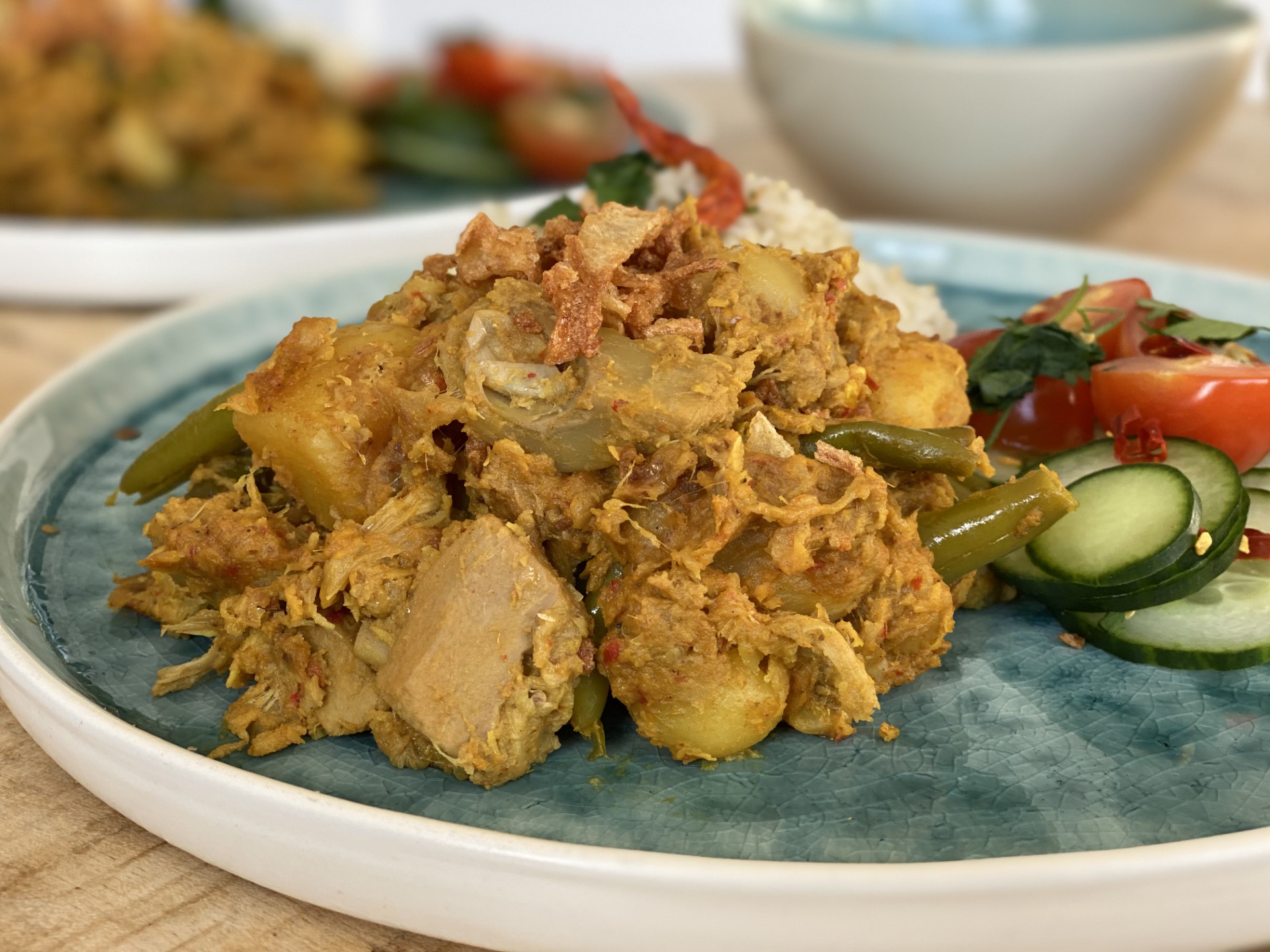 Jackfruit Rendang - Plantbased Dennis